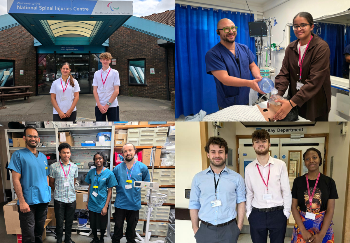 Local NHS work experience programme strikes gold - Buckinghamshire ...